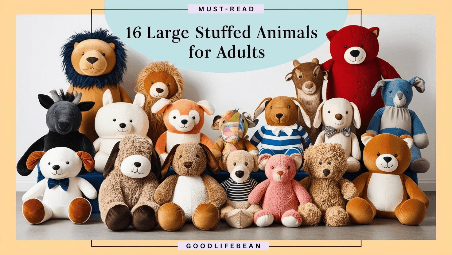 16 Large Stuffed Animals for Adults | Best Giant Plushies 2024 ...