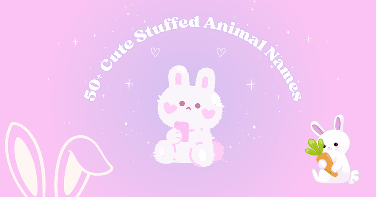 Cute Stuffed Animal Names: 50+ Adorable Ideas for Your Bunny Plushie ...