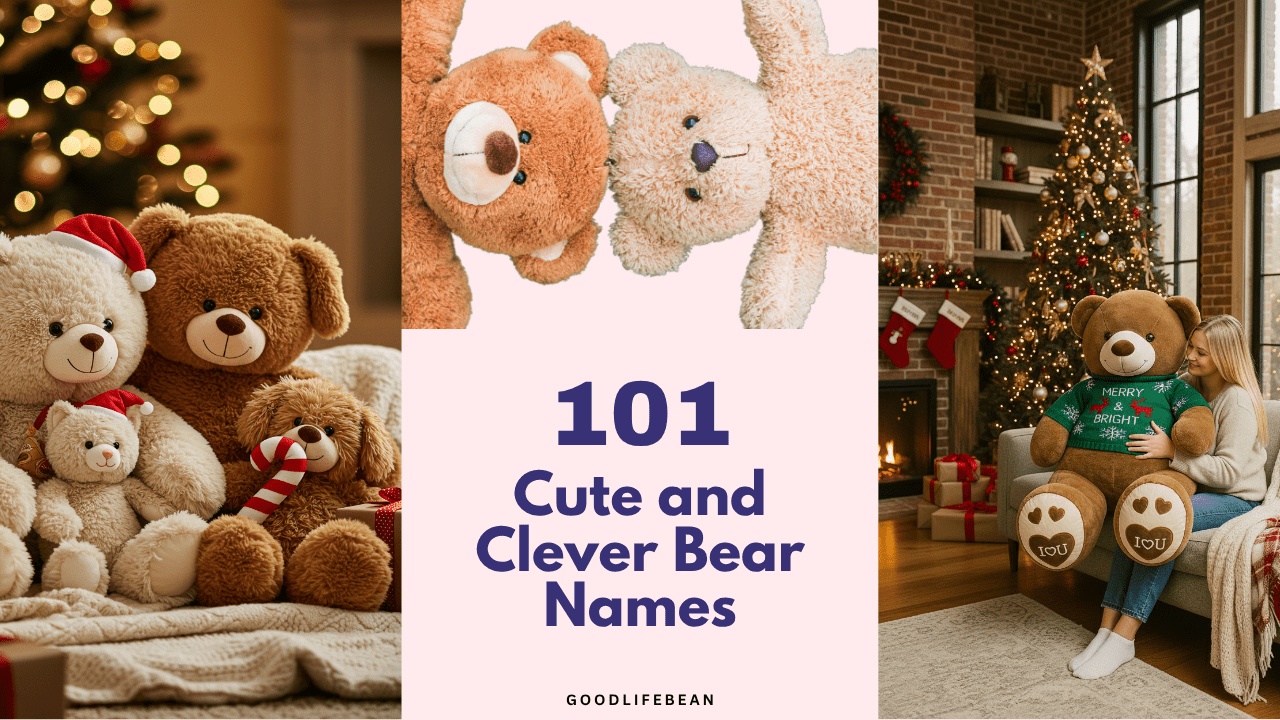 100+ Cute Teddy Bear Names & Meanings 2025 | Plush Name Guide ...