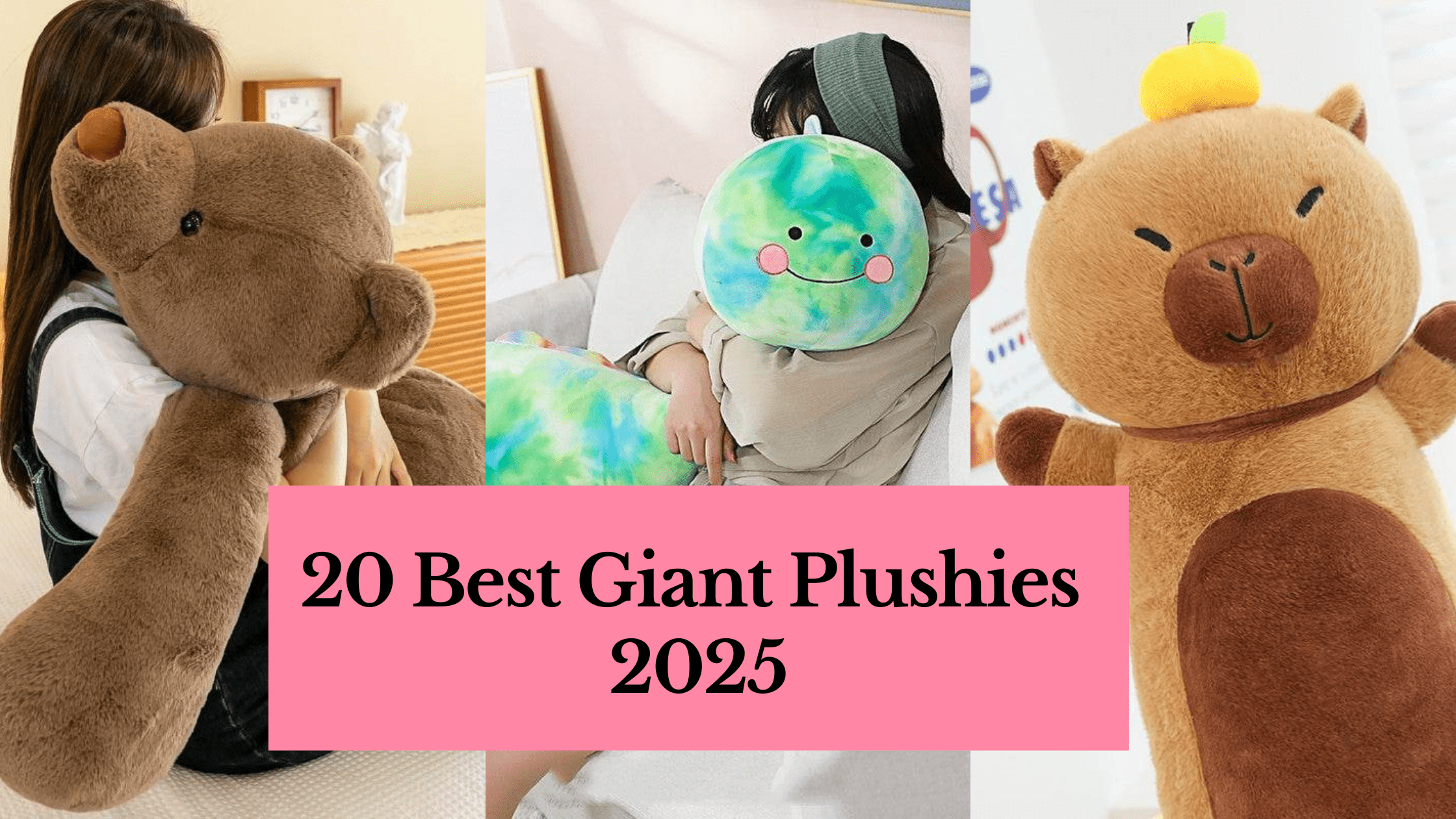 20 Best Giant Plushies of 2025| Best Huggable Stuffed Animals ...