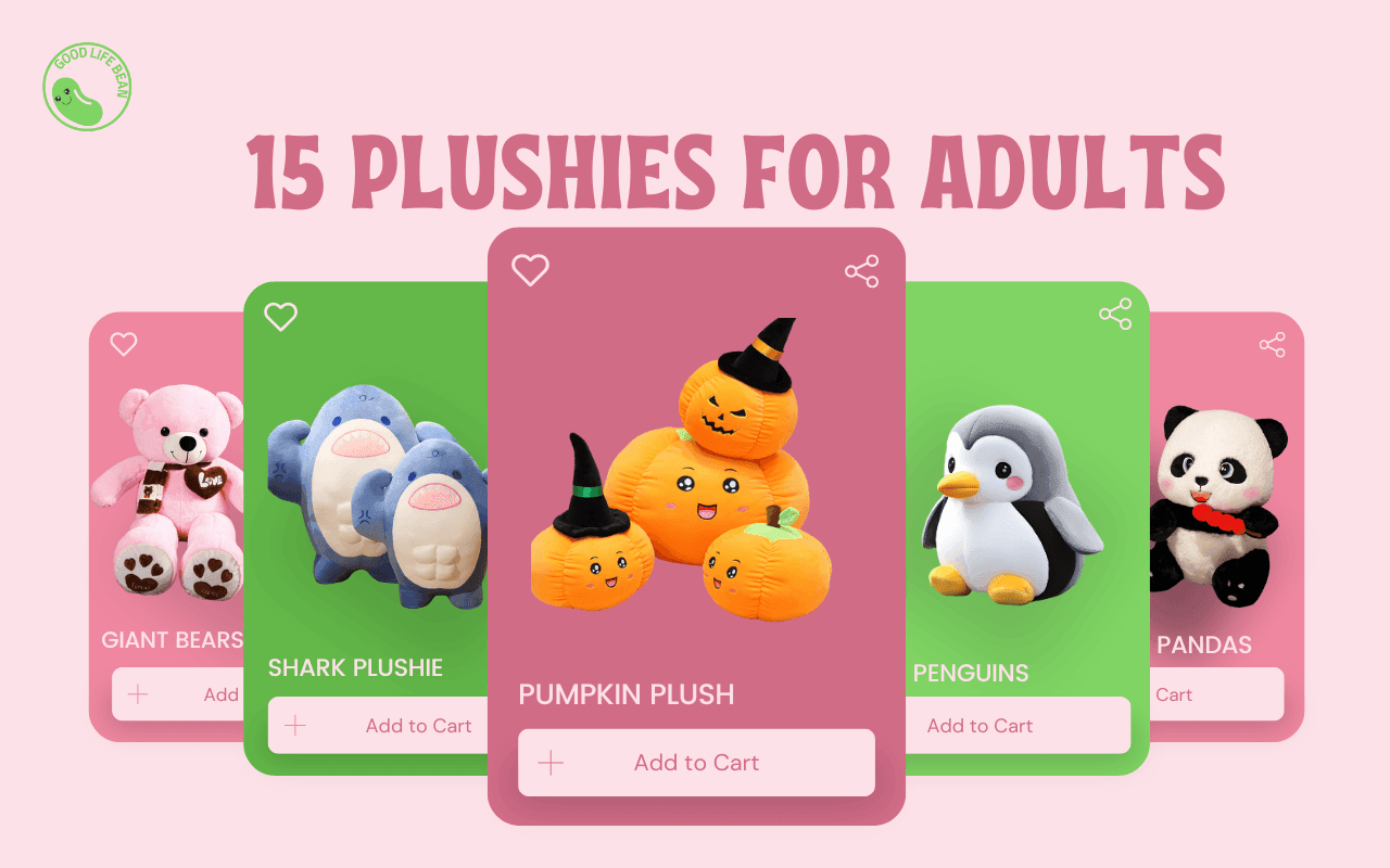 15 Cuddly Stuffed Animals for Adults | Giant & Weighted Plushies ...