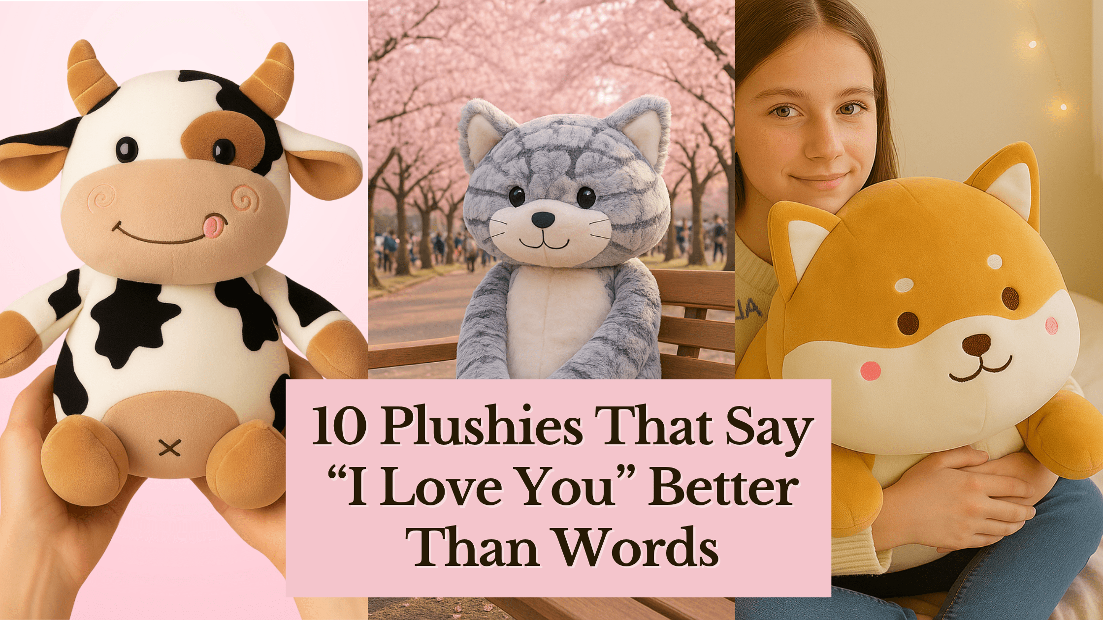 10 Plushies That Say “I Love You” Better Than Words – Goodlifebean