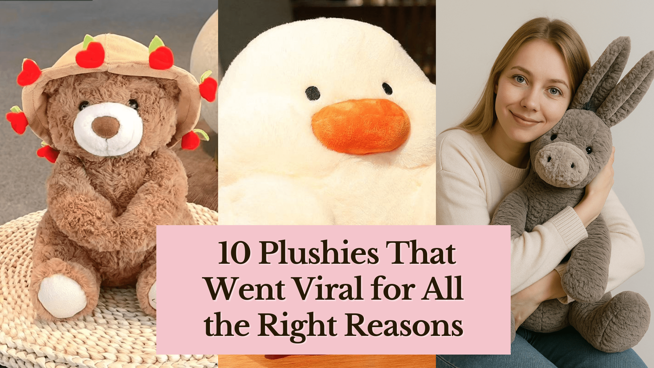 TikTok Made Me Buy It: 10 Viral Plushies To Cuddle Now – Goodlifebean