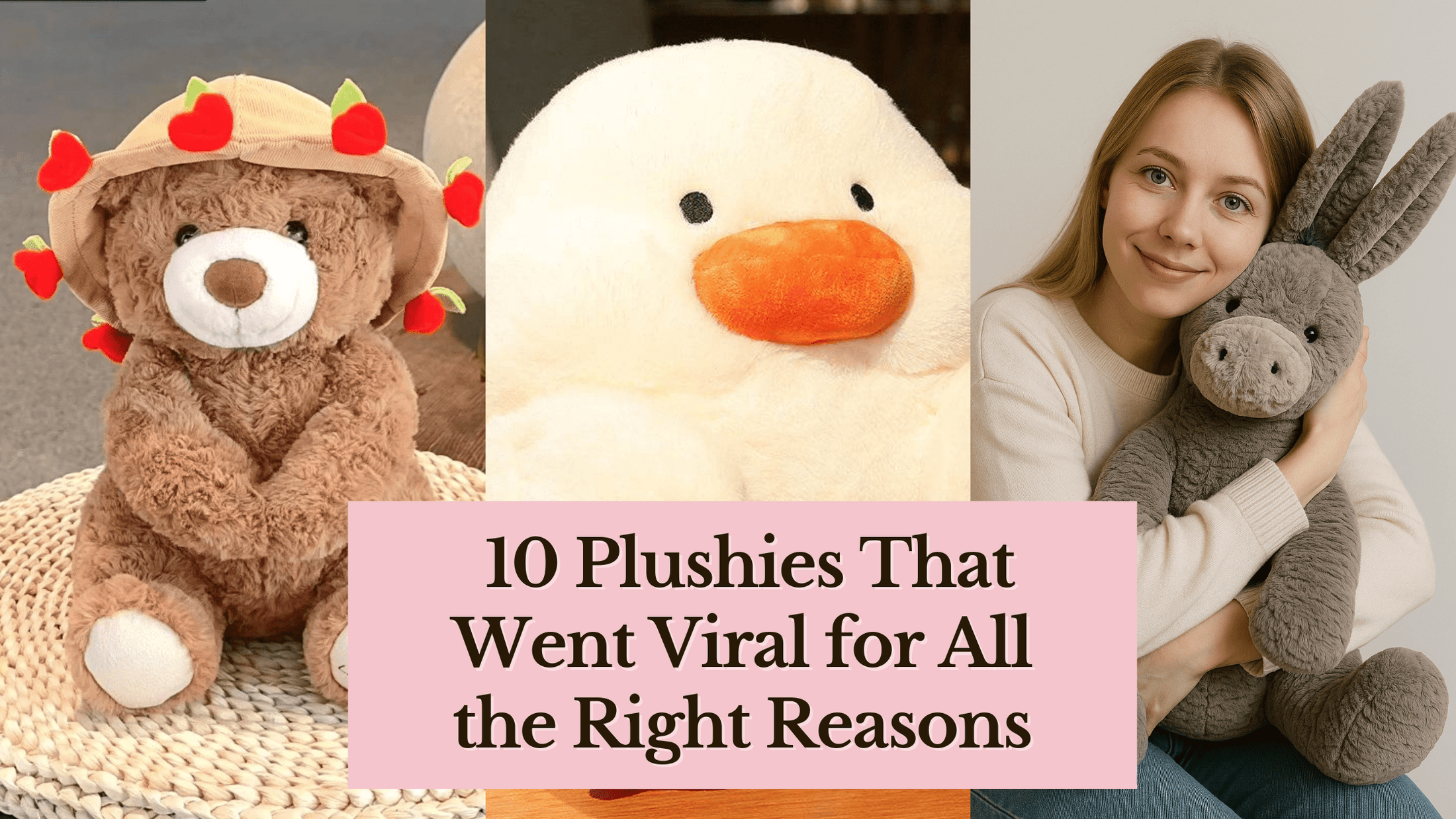 TikTok Made Me Buy It: 10 Viral Plushies To Cuddle Now – Goodlifebean