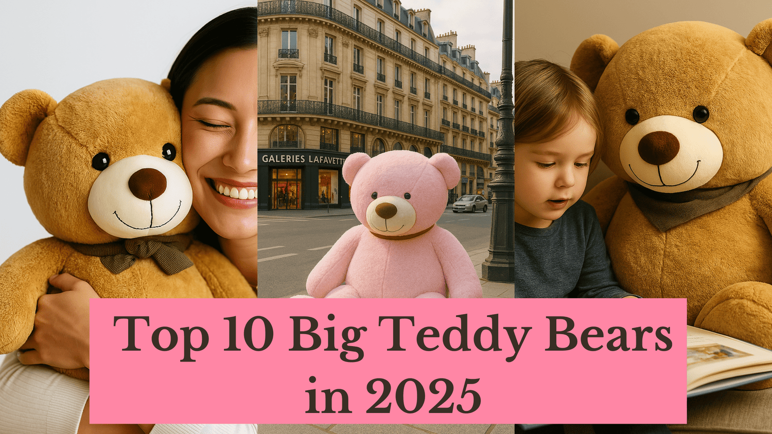 Top 10 Big Teddy Bears 2025 | Giant Plushies & Gift Guide – Goodlifebean