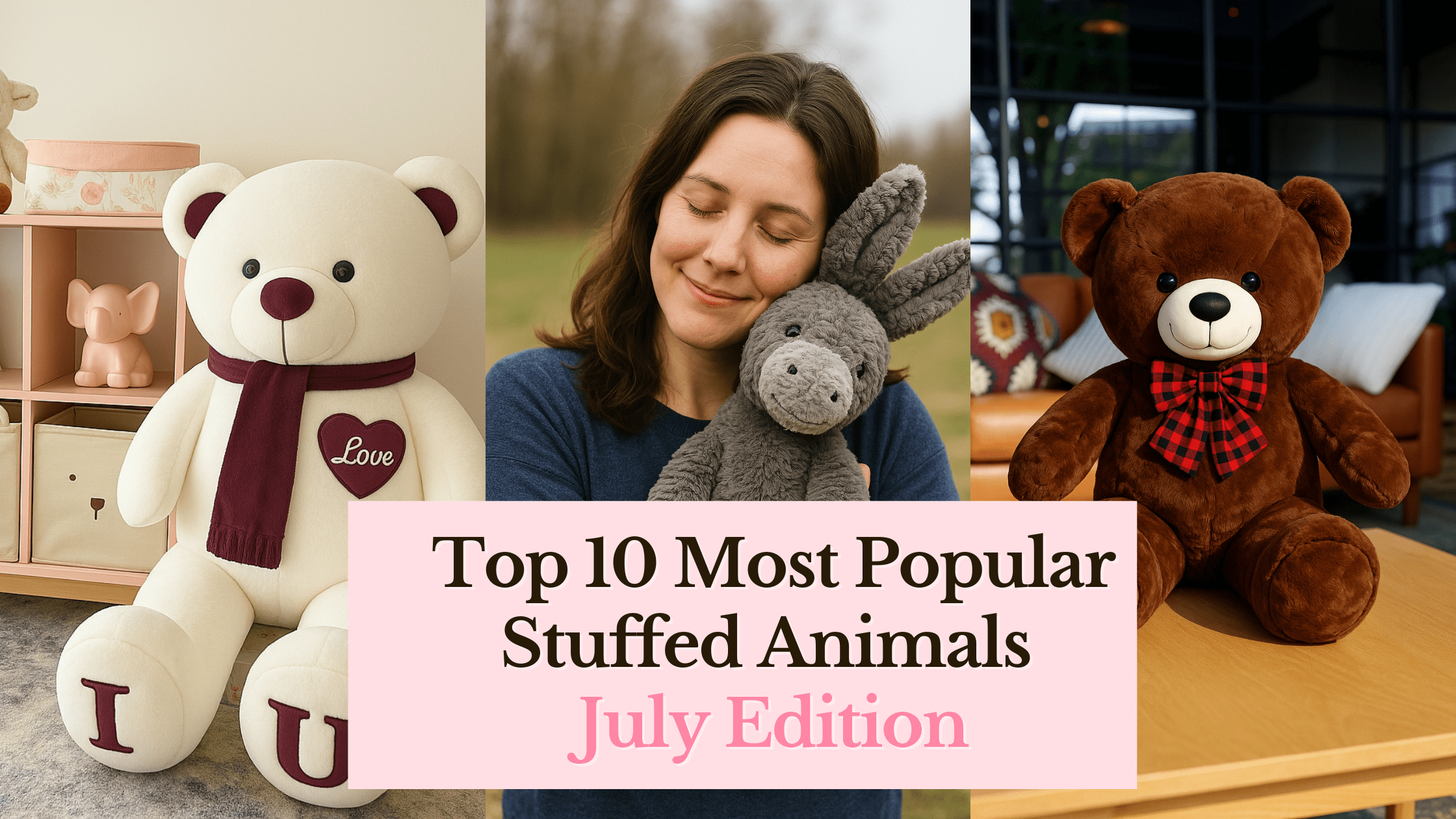 Top 10 Most Popular Stuffed Animals – July Edition – Goodlifebean