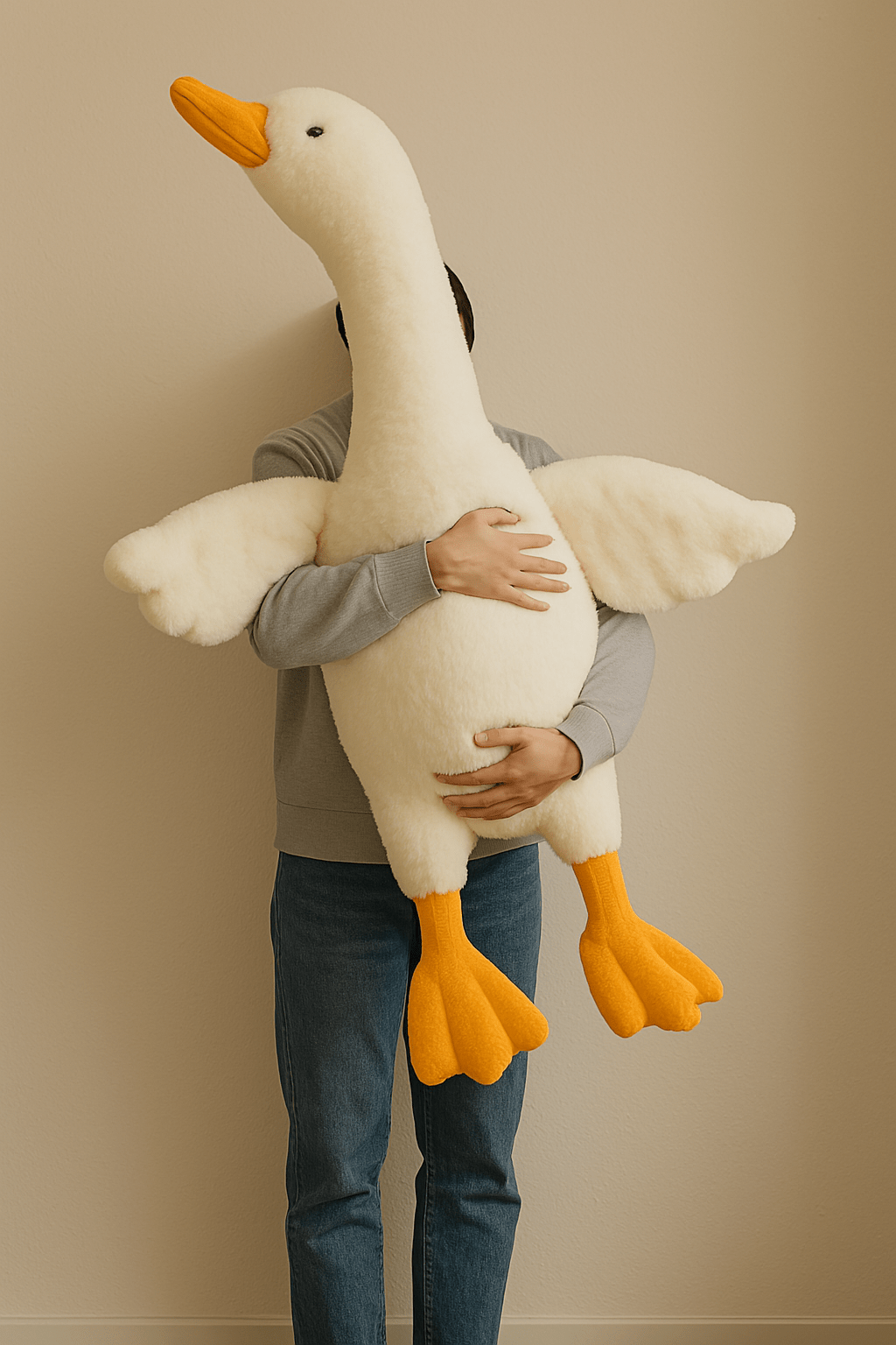 Goose Plushies | Stuffed Animal Goose – Goodlifebean
