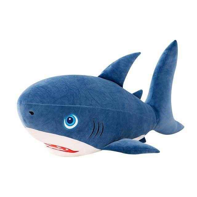 Chomper: Scary Giant Stuffed Shark Plushie | 3.7ft Big Shark Plush ...