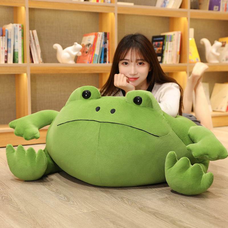 Gigi: Giant Chubby Frog Plushie | Weighted Stuffed Animal Frog ...