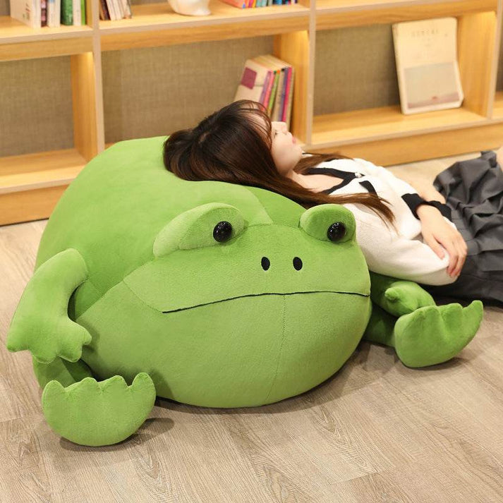 Gigi: Giant Chubby Frog Plushie | Weighted Stuffed Animal Frog ...