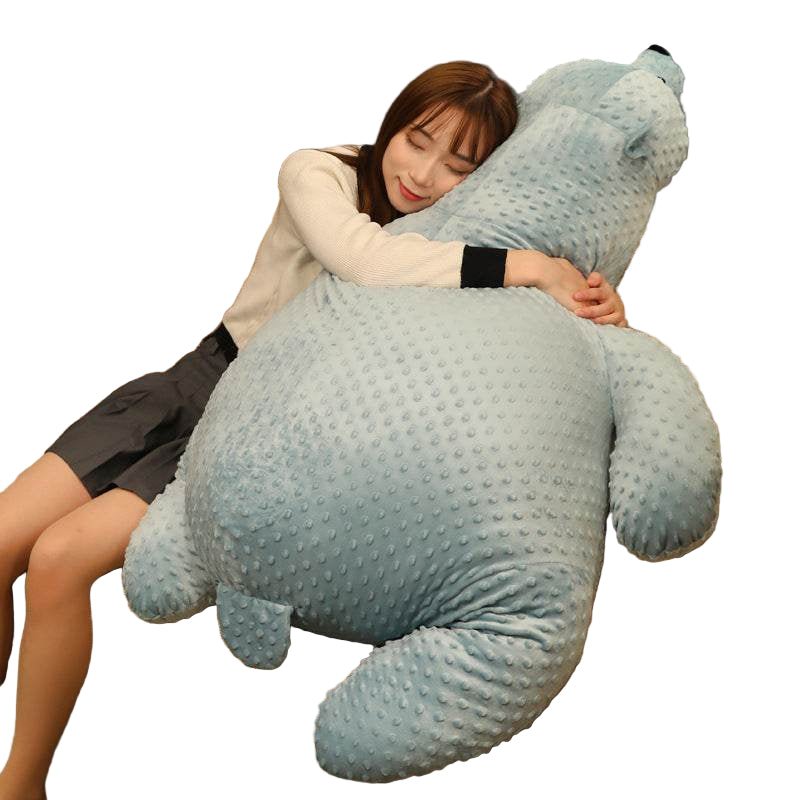 Iceball: Giant Chonky Polar Bear Plushie | 4ft Stuffed Polar Bear ...