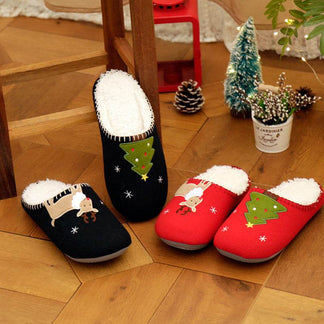 Holidayn: Warm Fuzzy Holiday Slippers – Goodlifebean